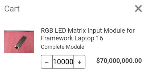 Showcase RGB LED Matrix Input Module By Micah Lindstrom Input Module Framework Community