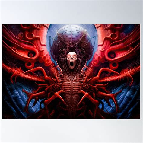 Dopaprint Unframed Paper Poster Alien Body Modification Technology