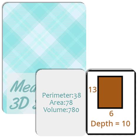 measuring 3d shapes match the memory