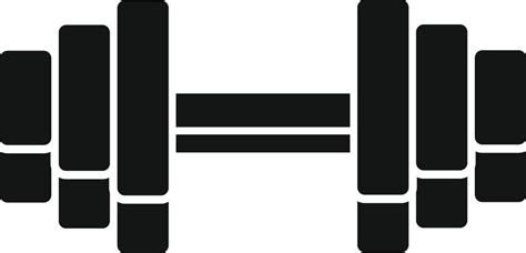Dumbells Silhouette Vector Images Over 2400