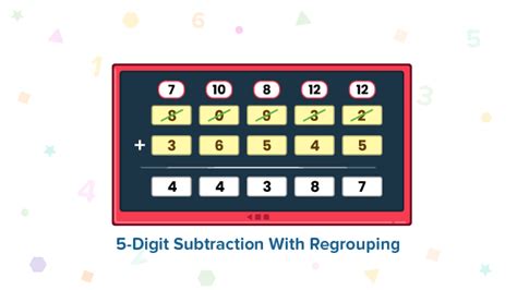 Subtraction With Regrouping Fun2Do Labs
