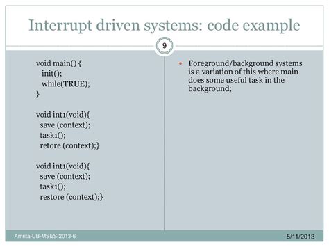 Rts Kernel Design And Cyclic Executives Ppt Download