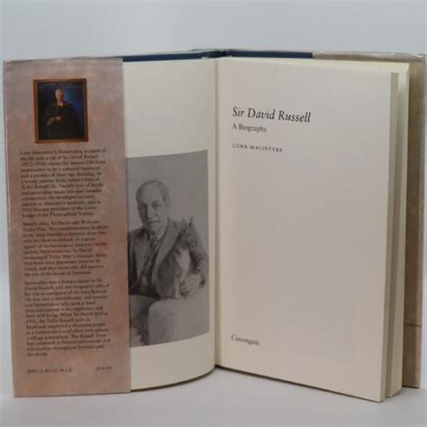 Sir David Russell A Biography Frost Books And Artifacts Limited