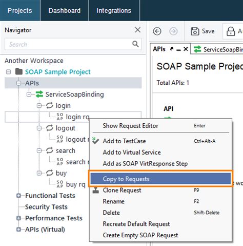 Updating SOAP Request Test Steps ReadyAPI Documentation