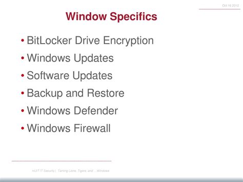 HUIT IT Security Cyber Security Month Ppt Download