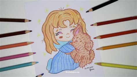 How To Draw Chibi Characters Hugging