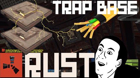 Rust TRAP BASE TRAMPILLA DOBLE Gameplay Español YouTube