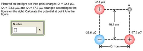 Solved Pictured On The Right Are Thee Point Charges Q1