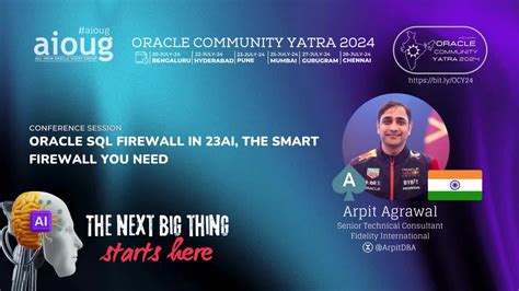 All India Oracle Users Group Aioug On Linkedin Ocyatra24 Oraclecommunity Techtalk