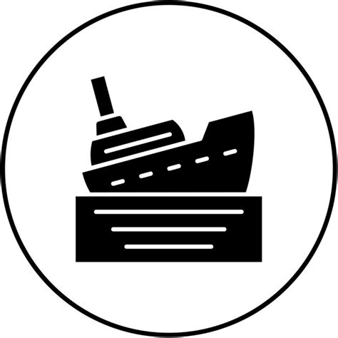 Premium Vector Ship Sinking Icon