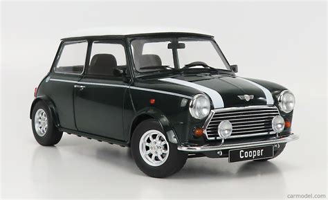 Kk Scale Kkdc120051l Scale 1 12 Mini Cooper Lhd 1992 Dark Green White