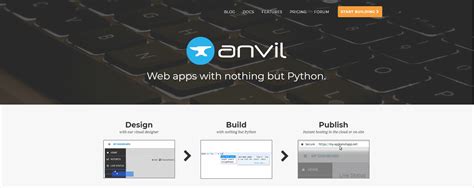 Introduction To Anvil A Tool To Create A Web Interface For Any Python