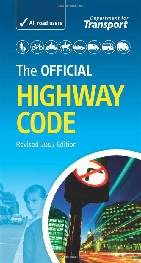 The Official Highway Code Uk Department For Transport