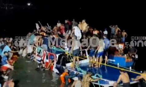 ആദ്യം ഒരുവശത്തേക്കു ചരിഞ്ഞു പിന്നാലെ തലകീഴായി മറിഞ്ഞു