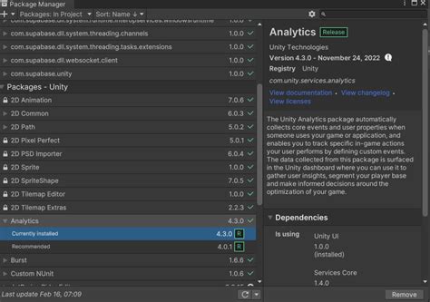 Analytics Tab Not Appearing In Services Unity Engine Unity Discussions