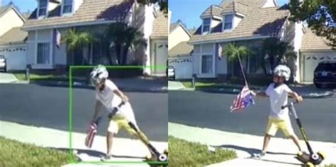 Mom Does Nothing As Her Young Son Pulls Down Neighbors American Flag Yourtango