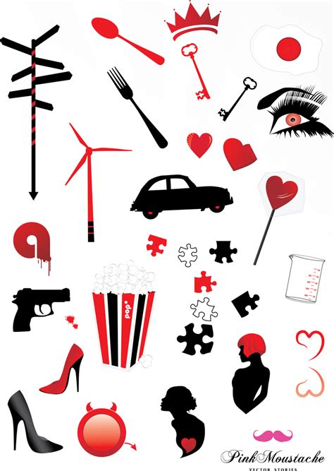 Random Objects 2 Vector Download
