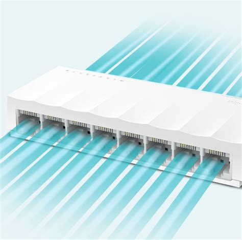 TP-LINK LS1008. 8-Port 10/100Mbps Masaüstü Switch Fiyatı