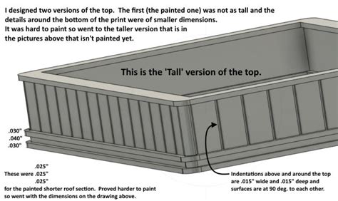 designing a print that is printed on a filament printer vs a resin