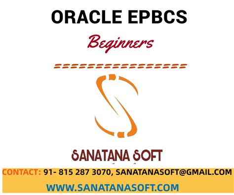 Sanatana Soft Oracle Epbcs Beginners