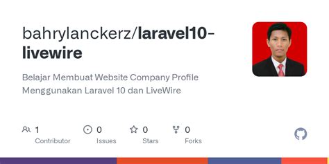 Github Bahrylanckerzlaravel10 Livewire Belajar Membuat Website