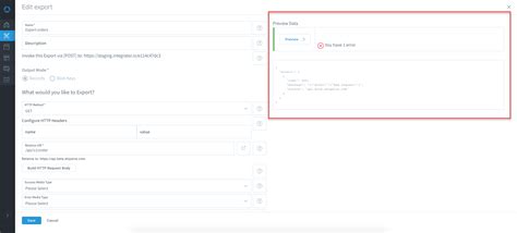 Preview Export Data Celigo Help Center