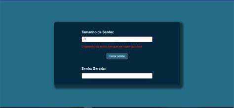 Github Vitormelodsgerador De Senha