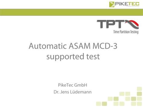 Time Partition Testing Piketec