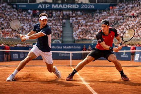 Madrid 2026 Rafael Jodar Affronte Alex De Minaur Au Deuxième Tour De