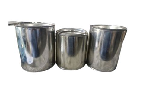 Round Shape Glossy Finish Corrosion Resistant Leak Resistant Tinplate Container At Best Price In