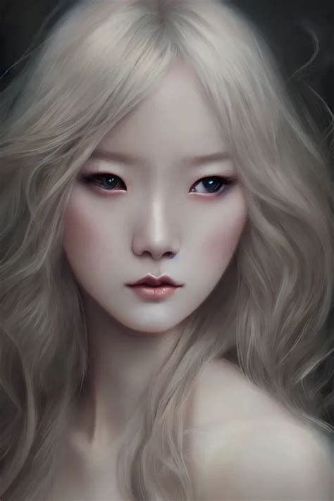Photograph Of A Beautiful Blonde Korean Girl Stable Diffusion Openart