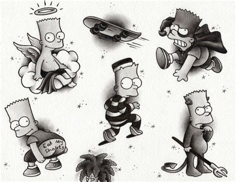 Pin By Lauren Williams On Quick Saves Simpsons Tattoo Old School Tattoo Designs Tattoo Posters
