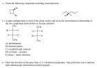 Draw all possible stereoisomers of 1,3-dichlorocyclopentane, and label each structure as A, B ...