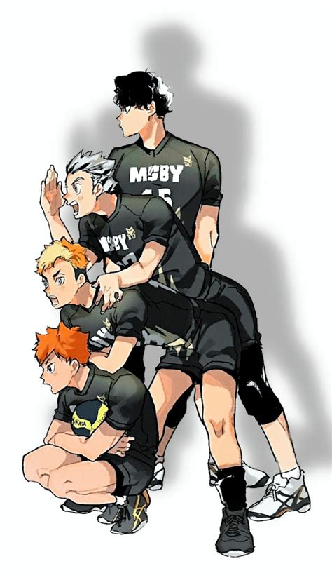 有名人を見つけた時のmsbyたち Haikyuu Anime Haikyuu Characters Haikyuu