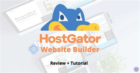 Hostgator Website Builder Review And Tutorial 2024