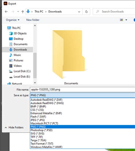 How To Export From Illustrator With Transparent Background