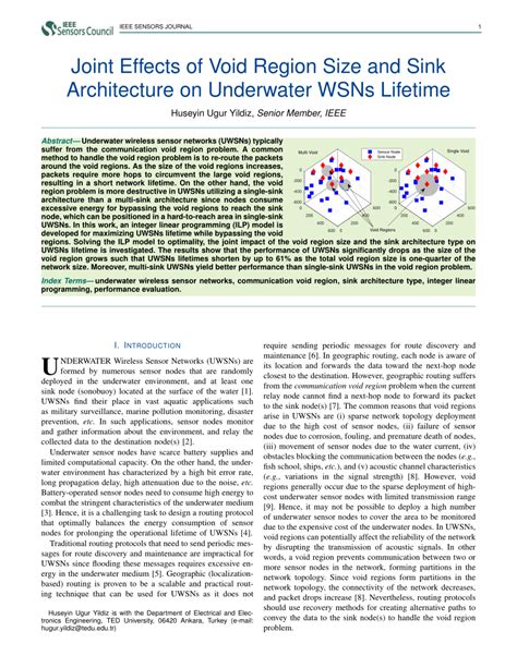 Pdf Joint Effects Of Void Region Size And Sink Architecture On