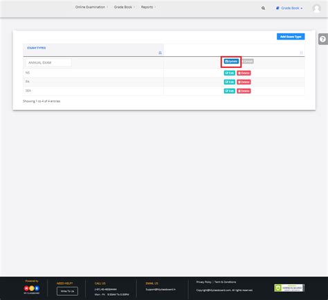 How To Create Exam Types School Management Software School