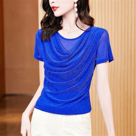 글리터 셔링 여성 라인댄스복 줌바 스포츠 라틴 라인 댄스 상의 티셔츠 에누리 가격비교