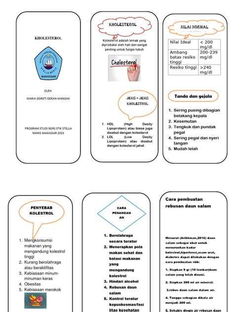 Leaflet Kolestrol Pdf