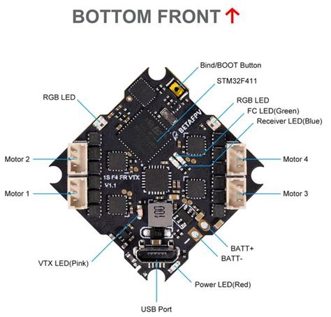 Review Betafpv F4 1s Vtx Aio Flight Controller