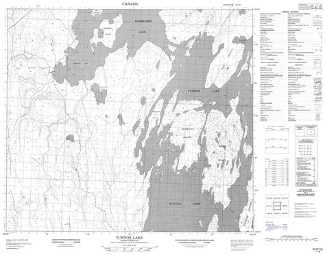 074c10 Turnor Lake Topographic Map