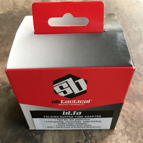 Sb Tactical Btfa Buffer Tube Folding Adapter 2 Position Not For Ar15
