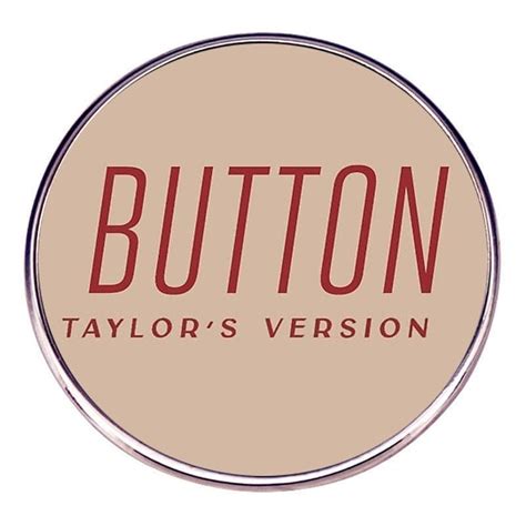 Taylor Swift ‘button Enamel Pin Distinct Pins