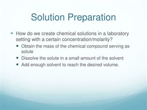 Ppt Solution Preparation And Dilutions Powerpoint Presentation Free