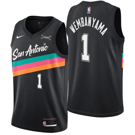 San Antonio Spurs Mens Nike 2025 2026 City Edition 1 Victor