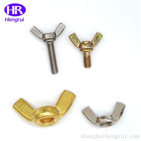 Stainless Steel Wing Bolt And Nut Collection Butterfly Bolt