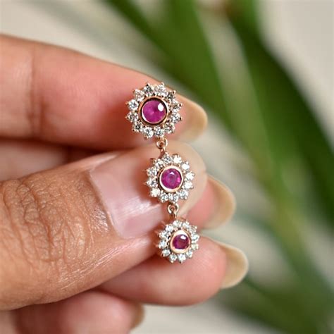 Belly Button Rings Dangle Diamonds
