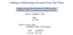 Mastering Netezza Date Functions Software Connecting All Databases