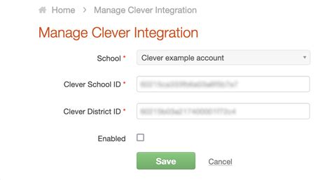 Clever Integration Setup Guide Sadlier Integration Support